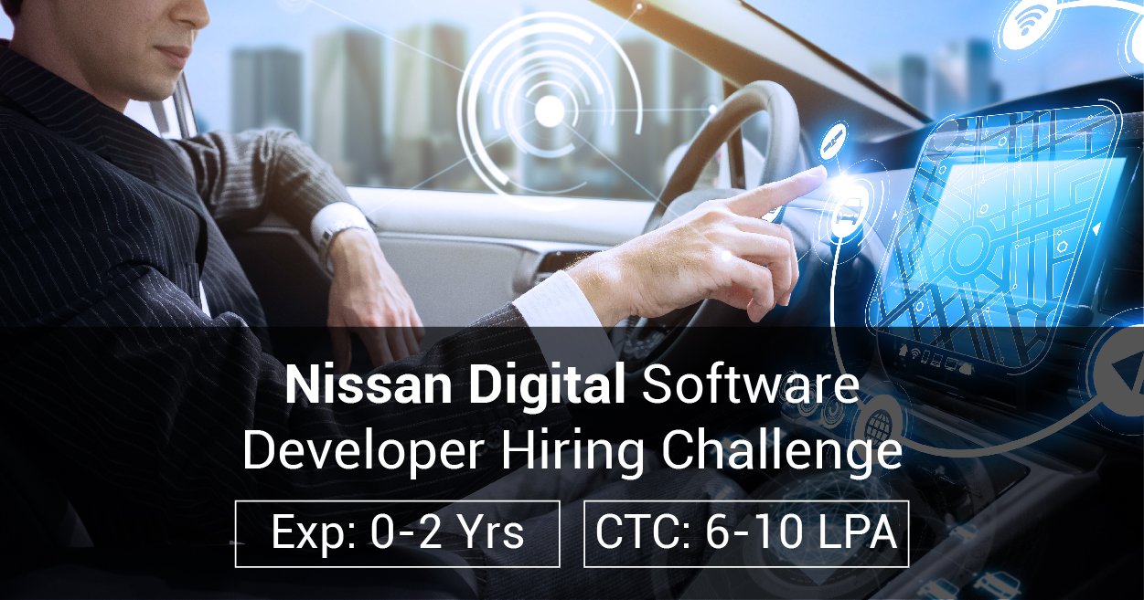 Nissan Digital Software Developer Hiring Challenge
