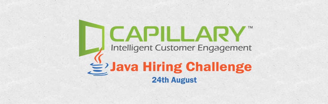 Capillary Java Hiring Challenge