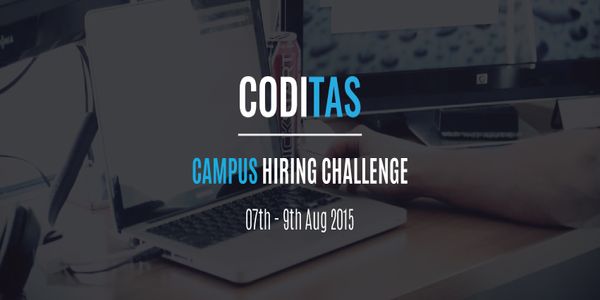 Coditas Campus Hiring Challenge