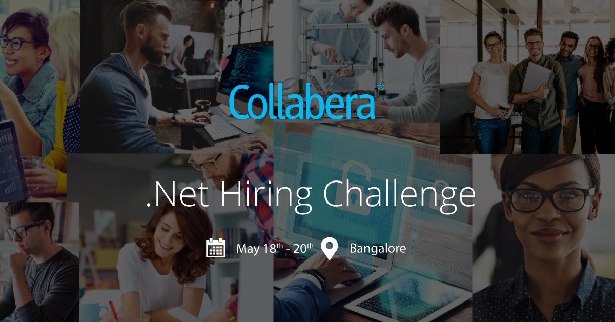 Collabera .Net Hiring Challenge | Developer jobs in May, 2018 on ...