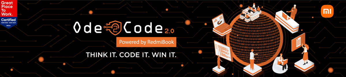 Online Hackathon | HackerEarth developer event | Xiaomi Ode2Code 2.0