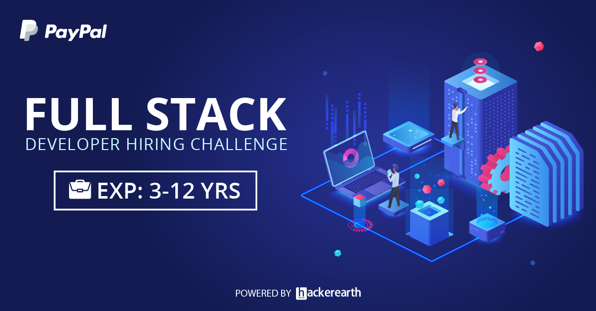 PayPal Fullstack Engineer Hiring Challenge