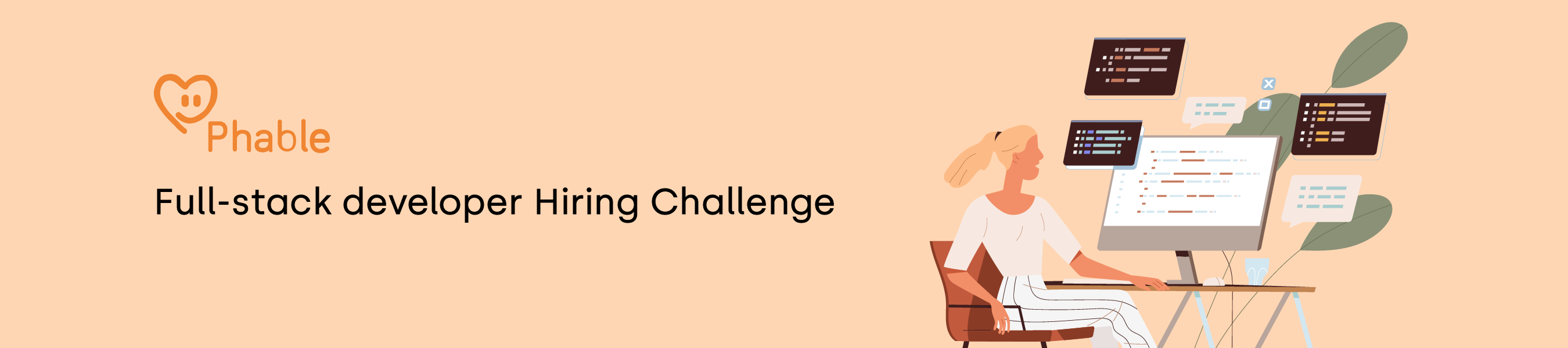 Phablecare Full-stack developer Hiring Challenge