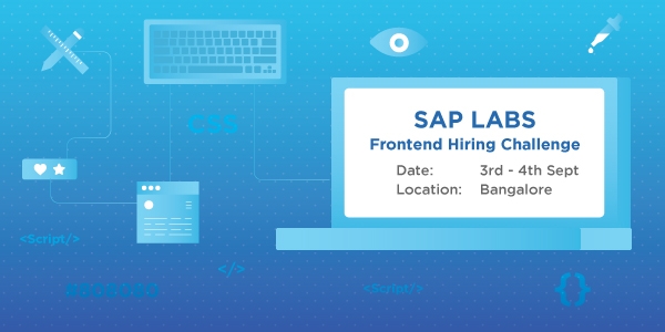 SAP Labs Frontend Hiring Challenge
