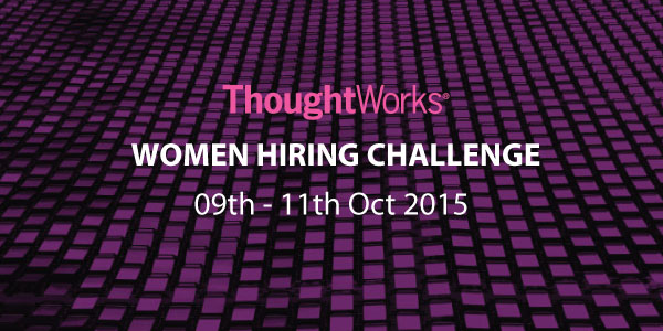 ThoughtWorks Women Hiring Challenge
